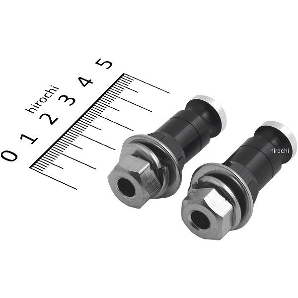 ポッシュ POSH アルミウインカーステー汎用M10x20mmボルト付きカラー:ブラック入数:2本オリジナルウインカー専用010103-06楽天 JP店　