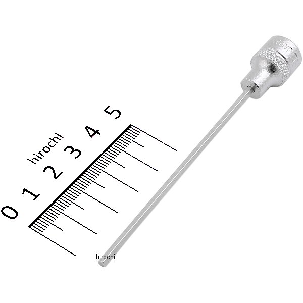 ロングヘキサゴンソケット 対辺 2.5mm 長さ 100mm 差込角 6.35mm (1/4インチ) 2H-2.5L楽天 JP店