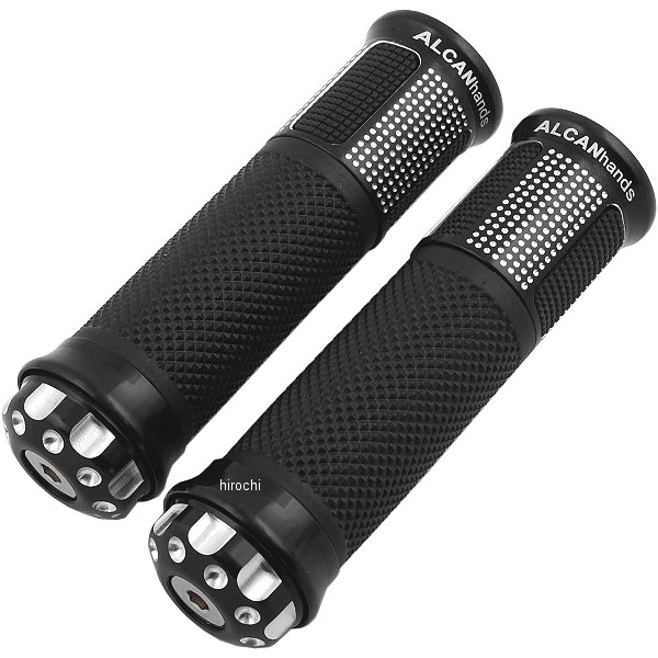アルキャンハンズ ALCAN hands グリップ φ22.2用 アネックスカラー:ブラックグリップタイプ:非貫通右側内径:φ25mm左側内径:φ21mmグリップ全長:137mmグリップ内長:122mm【特徴】バーエンドとグリップが一体にな...