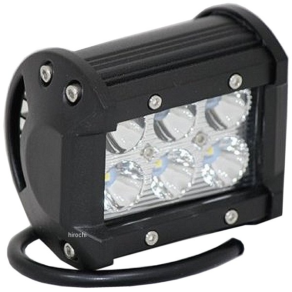 マッドマックス MAD MAX 6連LEDワークライト/作業灯 12V-24V12V/24V兼用LED寿命:約50.000時間以上動作電圧:DC10-30V、12V 24V消費電力:18Wサイズ:縦約79mmx横約97mmx厚約64mm配線...