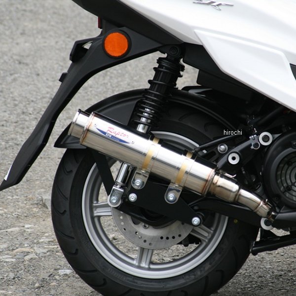 アールピーエム RPM フルエキゾースト 80D-RAPTORヤマハ シグナスX125 EBJ-SEA5Jヤマハ シグナスX125 2BJ-SED8Jサイレンサー:ステンレス近接音量:84dbタンデム:○公道走行:○オイル交換:○オイルフィ...