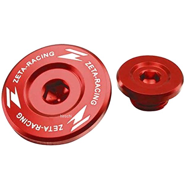ジータ ZETA エンジンプラグ04年-09年 CRF250R04年-14年 CRF250Xカラー:赤3個入りセット素材:アルミZE89-1110楽天 JP店　