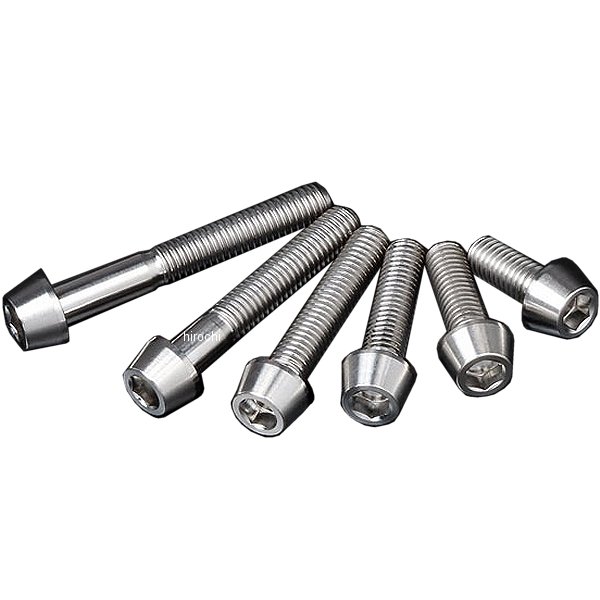 ジータ ZETA チタンキャップボルト汎用タイプ:テーパー【サイズ】・d:M5 P=0.8・S:4mm・Dc:8.5mm・K:5mm・b:14mm・L:16mm入数:1本入りZT08-0516楽天 JP店　