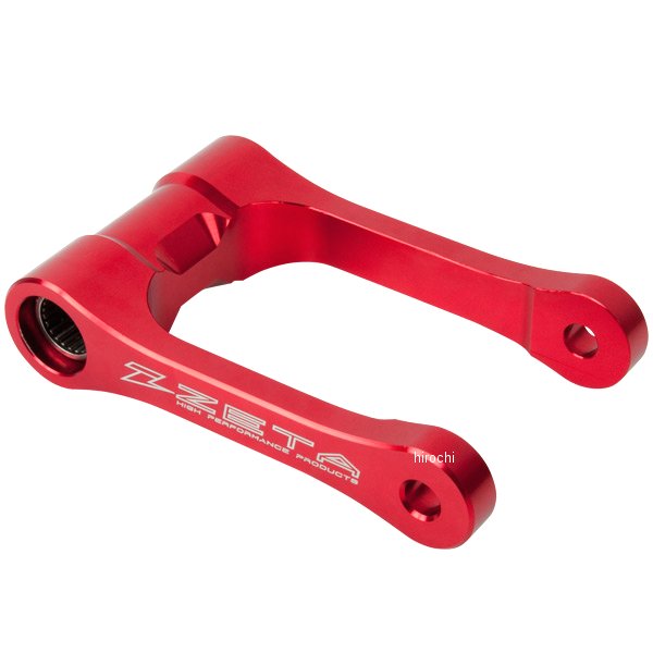 ジータ ZETA ロワーリング07年以降 CRF250Xカラー:赤7000系アルミ合金高精度切削加工ブルーアルマイト処理レーザープリントロゴ仕上げベアリング圧入済み足付き性が向上するリヤローダウンリンクロッド車種専用で純正のリンクロッドと交...