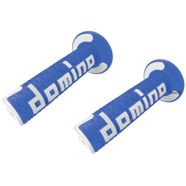 ドミノ domino グリップ オフロード A360 120mm汎用タイプ:オフロード素材:サーモプラスチックゴムサイズ:120mmカラー:ブルー左右セットイタリア製オフロードグリップ新作A360。2種類の異なる素材を使用した有機的なグリッ...