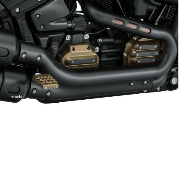 18年以降 FXFBおよびFXFBSモデルに適合。バイク全体のプロファイルにカスタムルックを拡大。美しいフォルムのスチール製エキゾーストシールドは、個性的なサテンブラック仕上げ。ブラックのスクリーミンイーグル・ストリートキャノンマフラーシー...