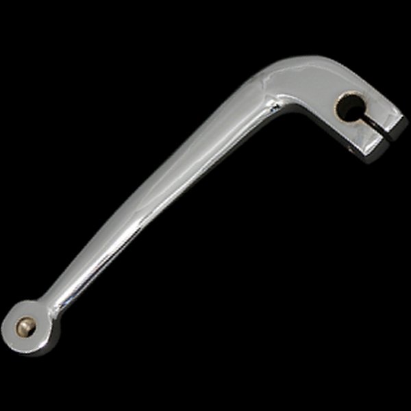 74年-85年までのFXE※86年-89年までのFXST使用ボルトサイズ:1/4-20×1インチ全長:約185mm穴間:約160mmカラー:クローム素材:スチール【セット内容】レバー×1本対応純正品番:34564-74Aショベル以外には取り...