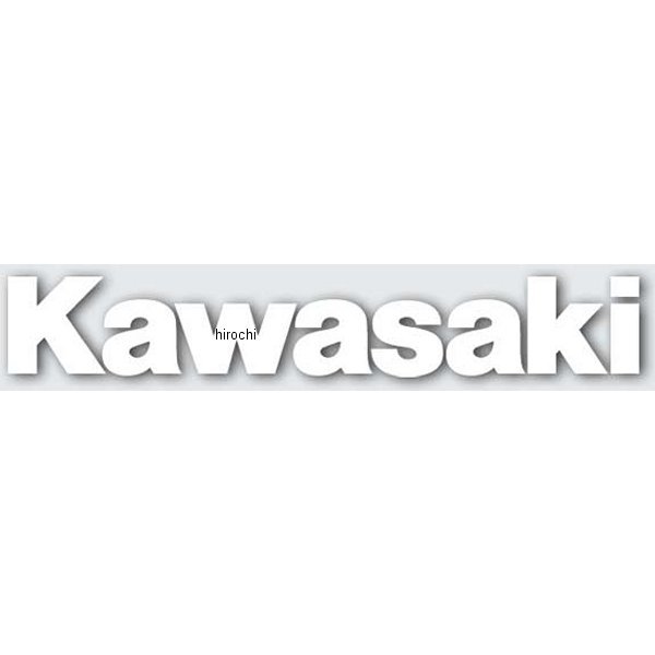 ファクトリーFX FACTORY EFFEX ビッグダイカットステッカー 1フィート 30cm KAWASAKIカラー:ホワイトトランポ等にもピッタリなビッグサイズのダイカットステッカー。※写真は参考です。デザインは予告なく変更になる場合が...