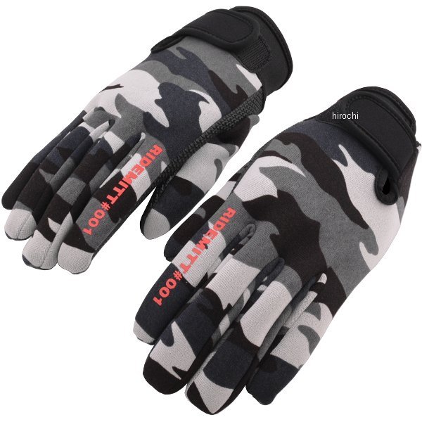 2mm厚ネオプレン素材の3シーズングローブ。手の平側に滑りづらいシャークスキン地を貼り付けたショートサイズのグローブ。手首にベルクロのバンドをあしらったオーソドックスモデル。ブラック・グレー・ブルー・ブラウンカムフラージュ・グレーカムフラー...