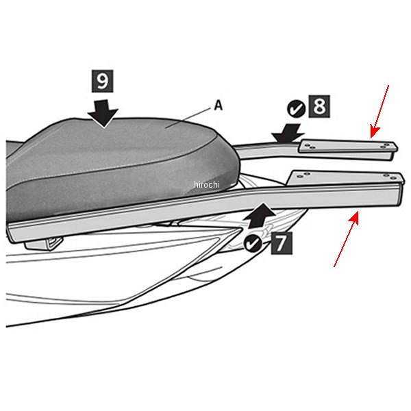 シャッド SHAD トップマスターフィッティングキット14年-15年 マジェスティS【特長】SHADによるSHADのためのトップケース装着用正規フィッテイングキットです。商品はSHADリアボックス専用ステーと取付に必要なボルトのセットです。...