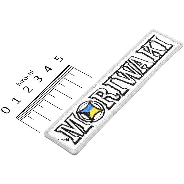 モリワキ エンブレム モリワキです。サイズ：10.8x2.5cm143-000-0002楽天 JP店