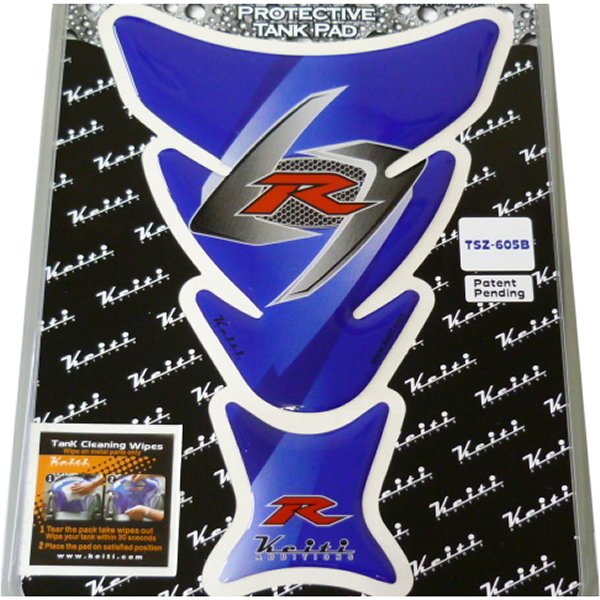 ケイティ Keiti タンクパッド スズキ R ブルー17.5X22.0cmのロングサイズでタンク形状に合わせてフレキシブルに対応します。スズキTSZ605B楽天 JP店