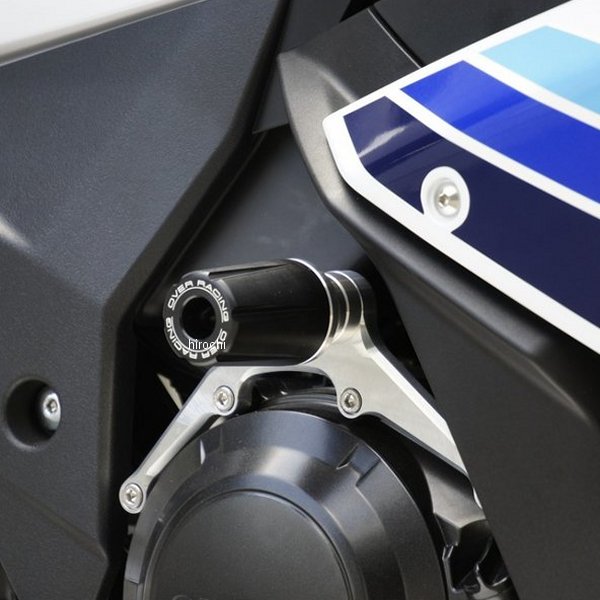 オーヴァー OVER レーシングスライダーGSX250Rカラー:シルバー【仕様】・左右セット・アルミ削り出し取り付けベースブラケット【ジュラコンサイズ】φ43-35×60mm【付属品】・取り付けボルト・カラー※カウルへの加工は必要はありませ...