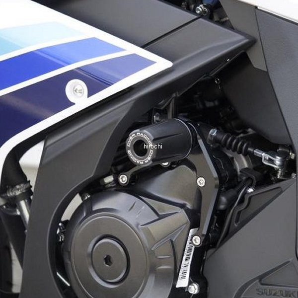 オーヴァー OVER レーシングスライダーGSX250Rカラー:ブラック【仕様】・左右セット・アルミ削り出し取り付けベースブラケット【ジュラコンサイズ】φ43-35×60mm【付属品】・取り付けボルト・カラー※カウルへの加工は必要はありませ...