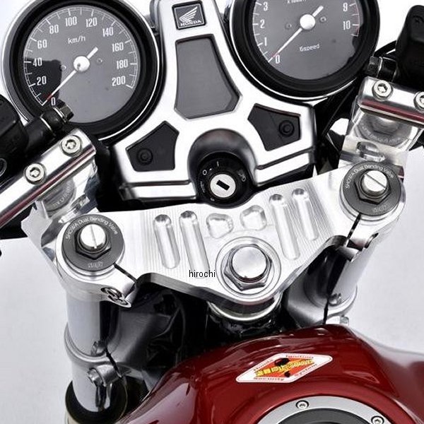 オーヴァー OVER ハンドルキット スポーツライディング17年以降 CB1100RSカラー:ブラック【仕様】・高さ調整:+10mm(スペーサー使用時)・ハンドルバー垂れ角調整:0/5/10度・STDケーブル、ホース、スイッチハウジング、バ...