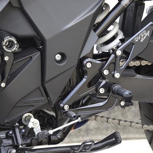 オーヴァー OVER バックステップ 4ポジションGSX250Rカラー:ブラック素材:アルマイト仕上げ4ポジション60mmバック/50mmアップ60mmバック/60mmアップ50mmバック/60mmアップ50mmバック/50mmアップ・純正...