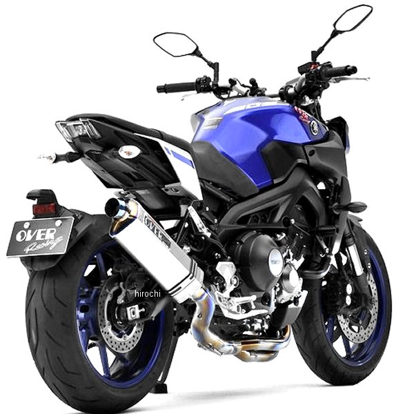 オーヴァー OVER フルエキゾースト TTフォーミュラ 3-117年-20年 ヤマハ MT-0918年-21年 ヤマハ XSR9003-1フルエキゾーストマフラーチタンエキパイ:φ38-φ42.7チタンテールパイプ:φ60.5チタンサイレ...