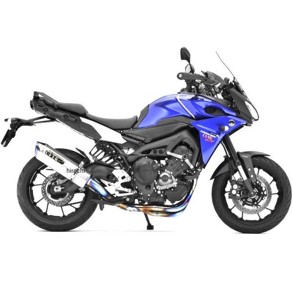 オーヴァー OVER フルエキゾースト TTフォーミュラ RS 3-117年-18年 ヤマハ MT-09 トレーサー3-1フルエキゾーストマフラーチタンエキパイ:φ38-φ42.7チタンテールパイプ:φ60.5チタンサイレンサー:400mm...