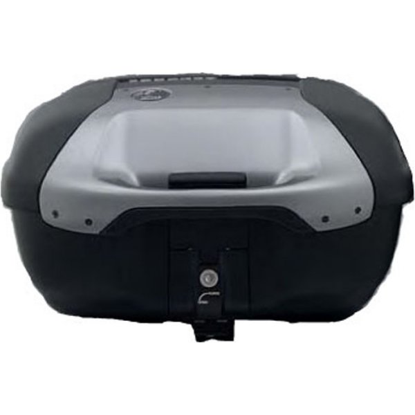 素材：ポリプロピレン色：ブラック/アークティックサイズ：H:290xW:500xD:300（mm）JOURNEY トップケース 42車輌装着には、汎用ベースが必要。汎用ベースはキャリア装着車のみ取付け可能。※必ずリアキャリアの最大積載量を確...