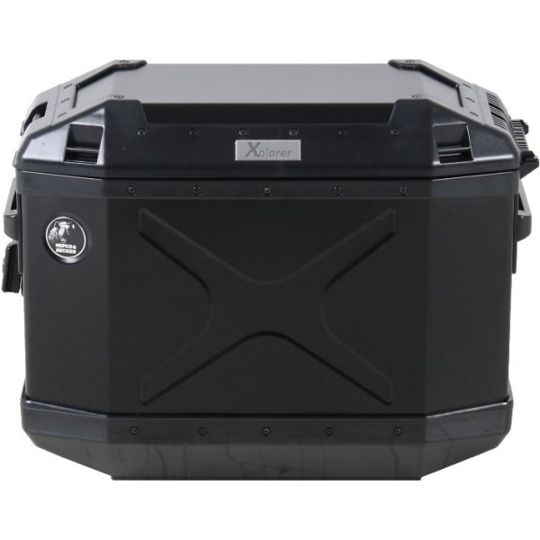 素材：アルミ＋強化プラスチック色：ブラックサイズ：H:380xW:480xD:220（mm）XPLORER サイドケース 30L 右側のみ車輌装着には専用ステーが必要です。※汎用品ですのでマフラー等に干渉する場合があります。※本製品は完全防...