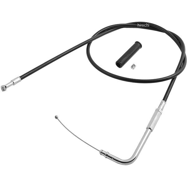 スロットルケーブル(引き)です。S&S SUPER E&G96年-06年 Big Twin スタンダードハウジング長：975mmトラベル長：95mmエルボー長：110mmエルボー角度：90°※現在のS&Sキャブレターは一部を除きCVキャブ用...