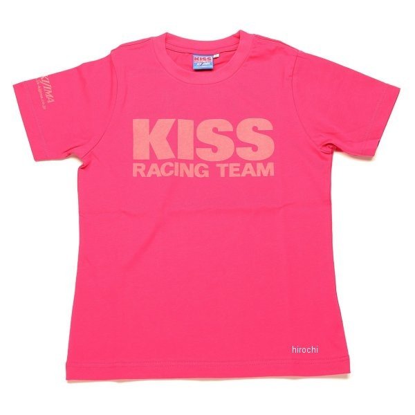 KISS Racing Team Tシャツサイズ:Lカラー:ピンクシャツのフロントプリントにはKISS RACING TEAMロゴ、ネックタグにはデフォルメされたSDチームライダー、右肩にはワークス仕様のロゴをリファインしたモデルです。K1...