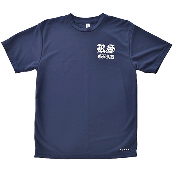 0101-03NV-0S アールズギア r's gear 半袖Tシャツサイズ:Sカラー:ネイビー【素材】ポリエステル100％【仕様説明】背面に「rsgear」のロゴを大きくあしらったオリジナルTシャツ。吸汗速乾性の良いメッシュ素材を採用し、...