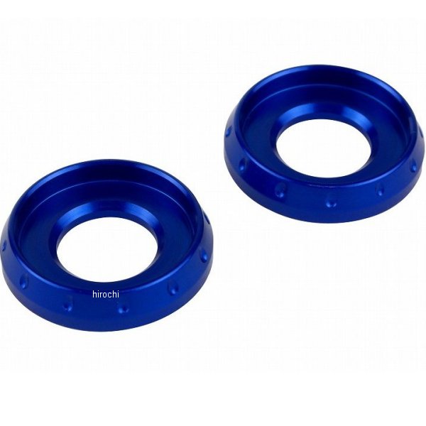 ポッシュ POSH NASAワッシャー M10カラー:ブルー【サイズ】外径:21.5mm/厚み:4.5mm【使用箇所・用途(-用)】M10用【入数】2個入厚みを抑えた薄型のアルミ削り出しワッシャーです。M10のボタンキャップボルト (頭外形...