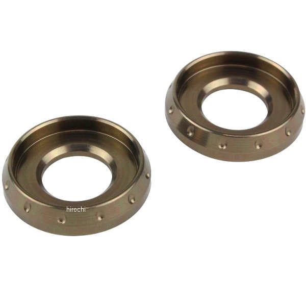 ポッシュ POSH NASAワッシャー M10カラー:チタン【サイズ】外径:21.5mm/厚み:4.5mm【使用箇所・用途(-用)】M10用【入数】2個入厚みを抑えた薄型のアルミ削り出しワッシャーです。M10のボタンキャップボルト (頭外形...