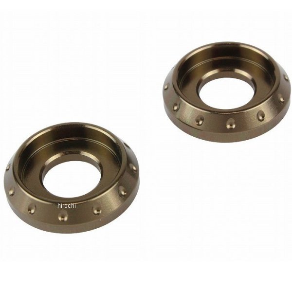 ポッシュ POSH NASAワッシャー M8カラー:チタン【サイズ】外径:18.8mm/厚み:4.5mm【使用箇所・用途(-用)】M8用【入数】2個入厚みを抑えた薄型のアルミ削り出しワッシャーです。M8のボタンキャップボルト (頭外形:13...