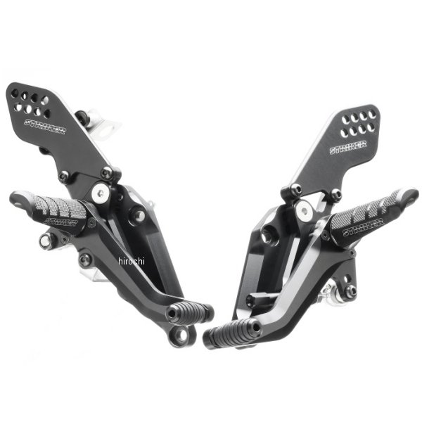 SS-ST253B ストライカー STRAIKER STCステップキット03-18年 CB1300スーパーフォア03-18年 CB1300スーパーボルドールポジション(4ポジション BK/UP)(1)25mm/15mm(2)35mm/15m...