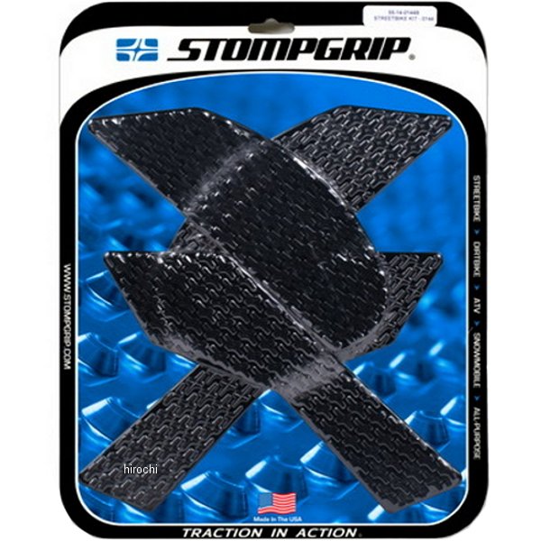 ストンプグリップ STOMPGRIP TRACTION IN ACTION タンクキット アイコン17-19年 カワサキ Z900ABS無 (ZR900B)17-19年 カワサキ Z900 ABS付(ZR900B)カラー:ブラック【仕様説明...