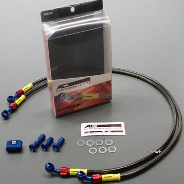 32011730S ACパフォーマンスライン ブレーキホースキット フロント16年-17年 NC750Xカラー:ブルー/レッドホースカラー:スモーク【仕様説明】アクティブオリジナルのACパフォーマンスラインは、純正ブレーキホースにも採用され...