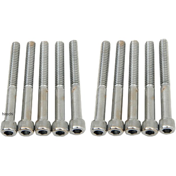 ・直径-ネジサイズ： 1/4"-20・長さ：2.25インチ(57mm)・ソケットヘッドボルトは、ローレット(頭がギザギサ) のポリッシュヘッドでクロームメッキされています。・アメリカ製。DS-190542楽天 JP店　