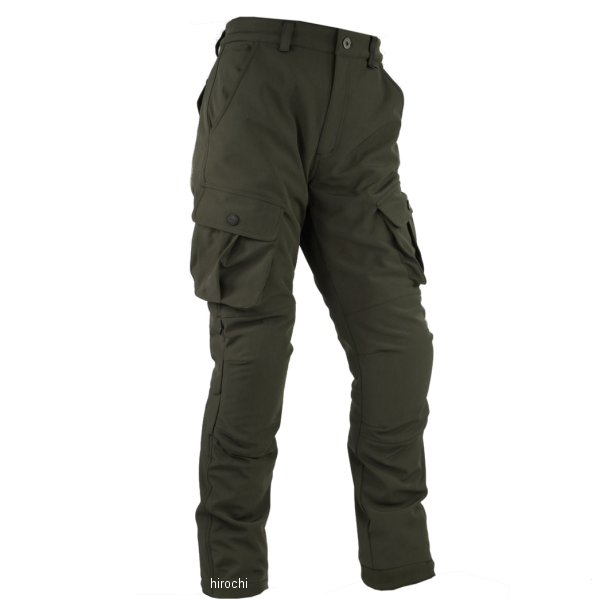 コミネ KOMINE 秋冬モデル プロテクト WP ワームカーゴパンツサイズ:XLカラー:緑標準装備プロテクター:膝【素材】ナイロン、スパンデックス+TPU membrane+フリース【仕様説明】強力な撥水効果を備えるストレッチカーゴパンツ...