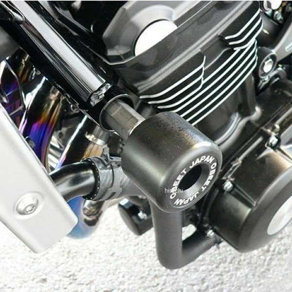 ビート BEET マシンプロテクターセット S18年-22年 カワサキ Z900RS18年-22年 カワサキ Z900RS CAFE・取り付けカラーの入れ替えにより 範囲 10mm のプロテクター出幅調整可能。・写真表記 車体前後の位置で使...