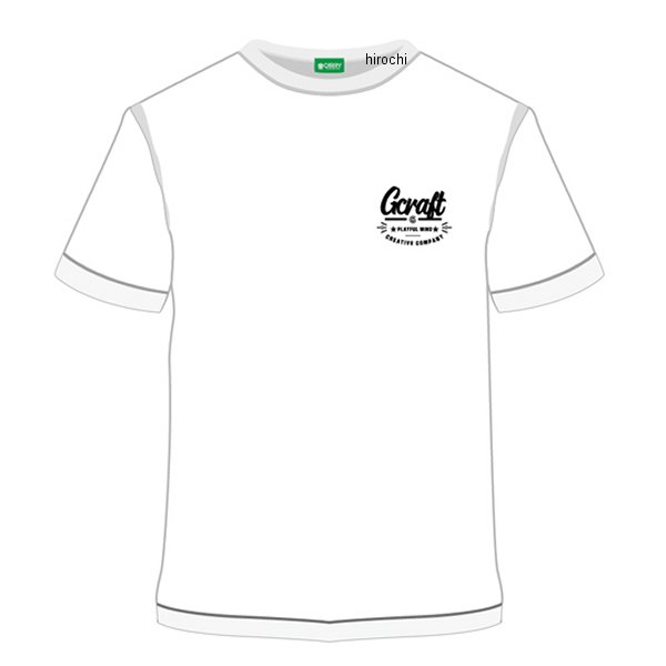 Gクラフト Tシャツ素材:United Athle6.2オンスカラー:ホワイトサイズ:M【仕様説明】普段着としても着用できるようにGcraftロゴをリデザインしました。Tシャツの素材はUnited Athleの6.2オンスを使用。厚めの生地...