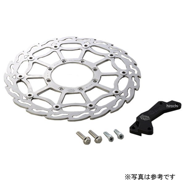 モトマスター MOTO-MASTER スーパーモタード スタンダード フレイムキットタイプ:キットサイズ:φ320/4mm厚ディスクオフロード車をベースにしたモタードカスタムにおいて重要なことは、ホイールの小径化やサスペンションのセッティン...