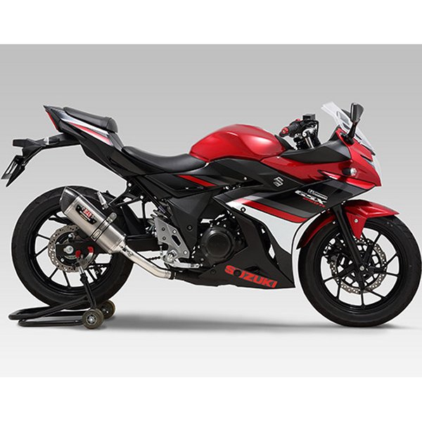 ヨシムラ スリップオンマフラー R-77S EXPORT SPEC17年 スズキ GSX250R23年-26年 スズキ GSX250R■政府認証マフラー JMCA認定■排出ガス規制適合品 騒音規制適合品車両型式:2BK-DN11Aエンジン型...