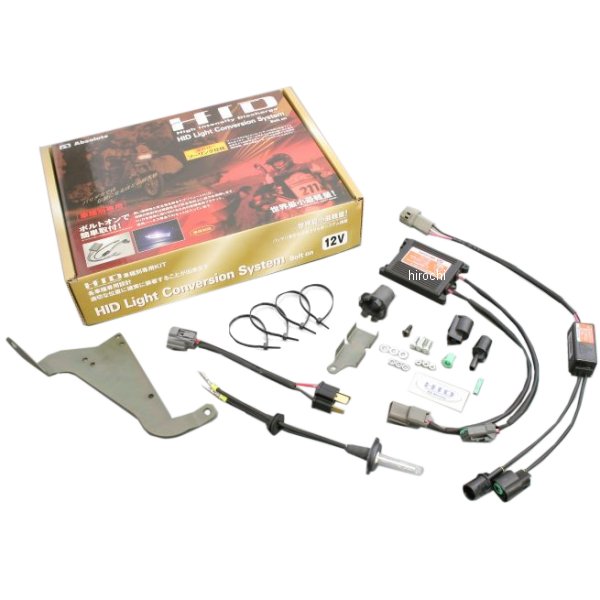 アブソリュート ABSOLUTE HID ヘッドライト ボルトオンキット H7/6500K07年以前 BMW R1200RT色温度:6500Kバルブタイプ:H7(LOW)LOW側2個付属(ノーマルバルブ数4本)※2006年(平成18年)1月...