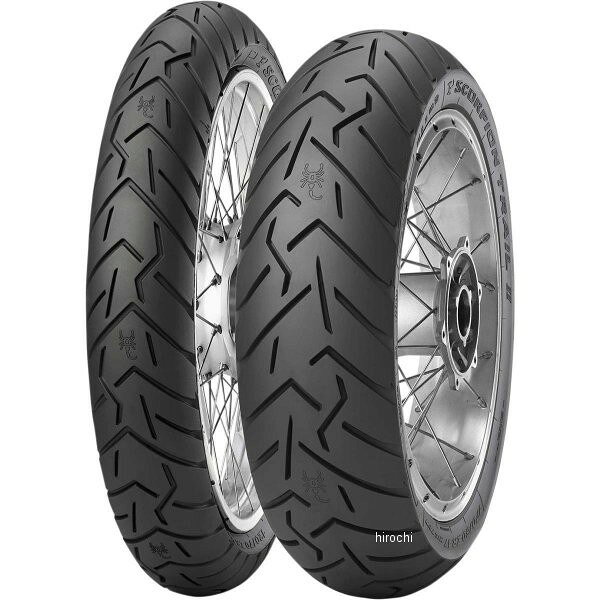 ピレリ PIRELLI SCORPION TRAIL II用途:リア用リム径:17インチチューブレスタイヤ標準リム幅(インチ):3.50許容リム幅(インチ):3.50-3.75偏平率:80%構造:ラジアル荷重指数:69(325kg)速度記号...