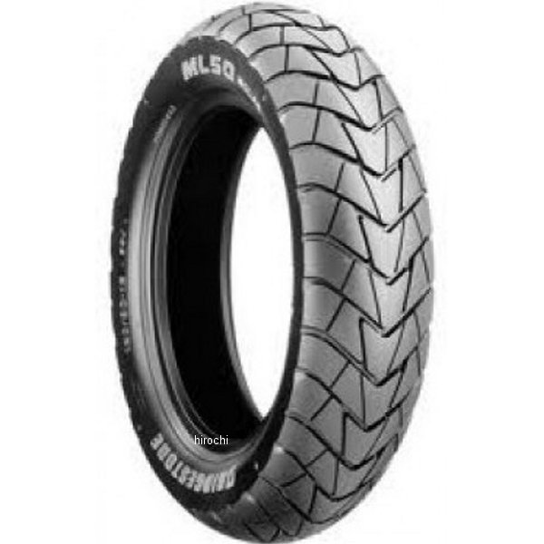 ブリヂストン BRIDGESTONE MOLAS ML50用途:前後兼用リム径:10インチチューブレスタイプ偏平率:80%構造:バイアス荷重指数:58(236kg)速度記号:J(100km/h)一本売り【モーラス ML50特徴】スクーター・...