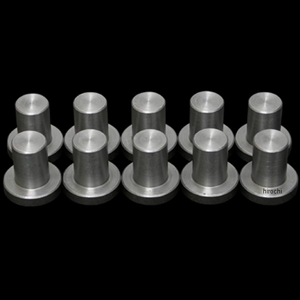 ジョイライド JOYRIDE デッドエンド タイプ1 スチール Φ6.5下穴 10個入りサイズ:最大直径:約22mm 最大直径部厚さ:約5mm飛び出し部直径:約13mm 飛び出し部厚さ:約18mmカラー:素地【材質】スチール【セット内容】デ...