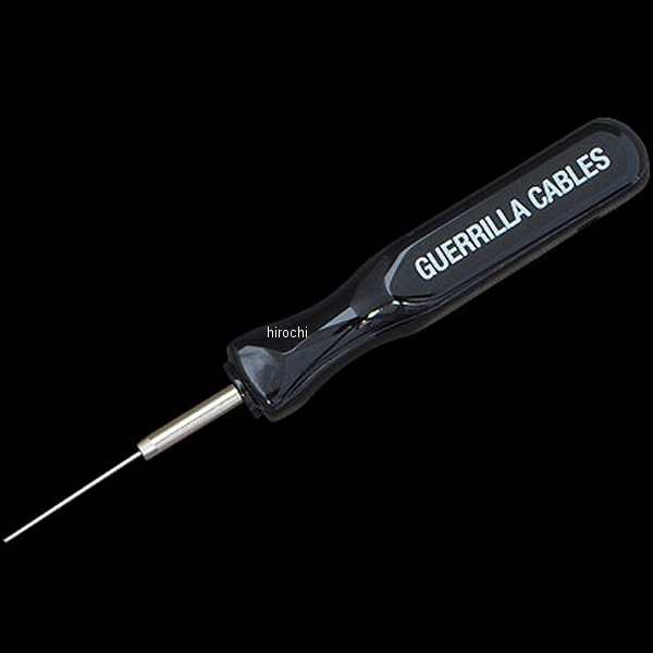 ゲリラケーブルズ Guerrilla Cables モレックス ターミナル コネクタピンリリースツール モレックス端子に使用ツール×1本取り扱いには専門知識が必要となります。使用時は真っ直ぐ差し込んで下さい。こじると破損します。モレックスの...