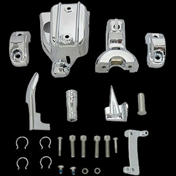 クリアキン Kuryakyn ハンドルバーコントロール ドレスアップキット08年-13年 ツアラーモデル適合カラー:クローム【特長】ノーマルのコントロール部分をクロームのカバーでメッキ化するキットです。1740楽天 JP店　