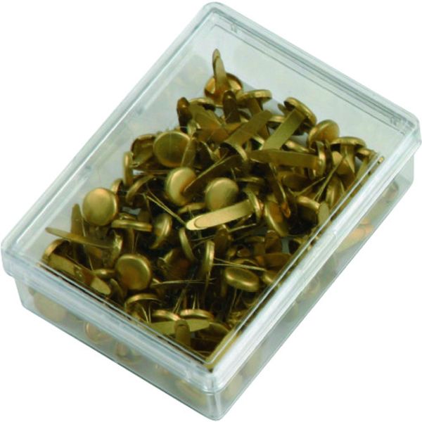 ・パンチ穴に差し込み、足を開くだけで、資料や書類のファイリングができます。・工作の材料としても便利です。・書類の仕分けに。・色：ゴールド・サイズ：全長15mm・外径(mm)：8・高さ(mm)：15・全長(mm)：15・長さ(mm)：15・寸...