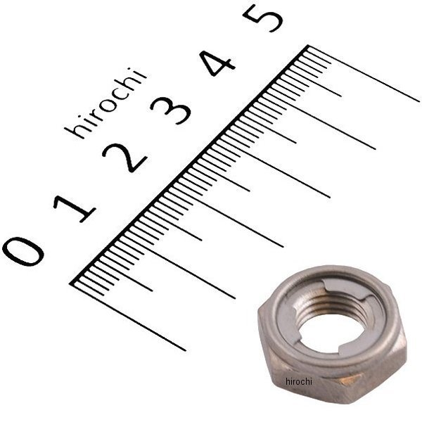 K・Con ロックナットです。材質:ステンレスタイプ:M10/P1.25サイズ A:6.5mmサイズ B:17mm3種薄型1ケ販売大阪フォーミングのE-LOCK NUTを使用しています。E-LOCKは大阪フォーミングの登録商標です。0900...