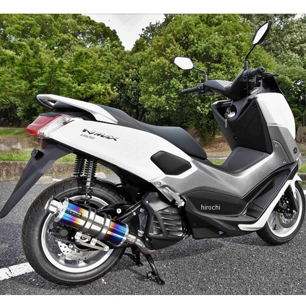ビームス BEAMS フルエキゾースト SS300 SPヤマハ NMAX155 2BK-SG50Jサイレンサー:ヒートチタン重量2.5:kg(純正:4.85kg)音量:85.0db(純正:80.0db)センタースタンド:〇フィラーキャップ:...