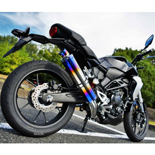 ビームス BEAMS スリップオンマフラー R-EVO18年 ホンダ CB250R 2BK-MC52サイレンサー:ヒートチタン重量:2.45kg(純正:5.7kg)音量:91.0db(純正:86.0db)エレメント:〇フィラーキャップ:〇ド...