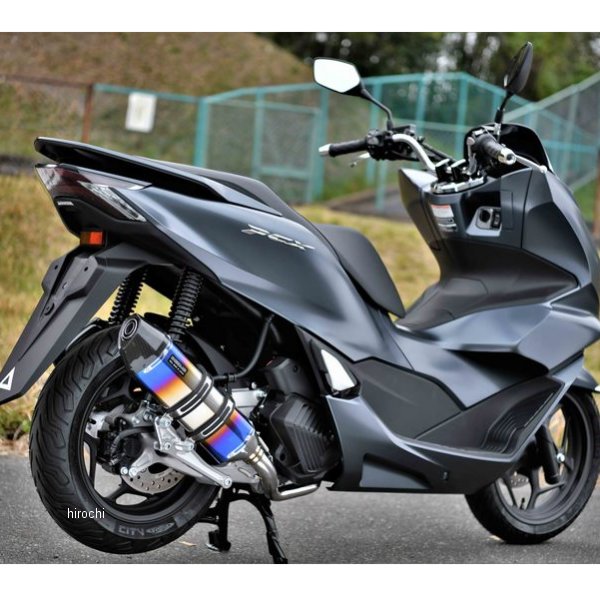ビームス BEAMS フルエキゾースト CORSA-EVO2ホンダ PCX125 2BJ-JK05サイレンサー:ヒートチタン重量:3.15kg(純正:5.05kg)音量:86.0db(純正:84.0db)センタースタンド:〇フィラーキャップ...